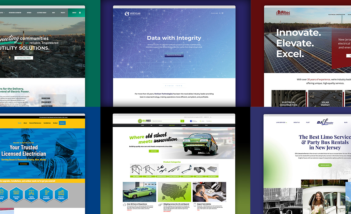 Award-Winning Website Design Examples from a Web Design Agency NJ